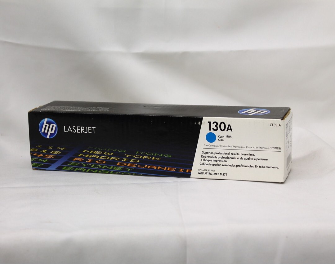 HP 130A Original LaserJet Toner Cartridge, Computers & Tech, Printers ...