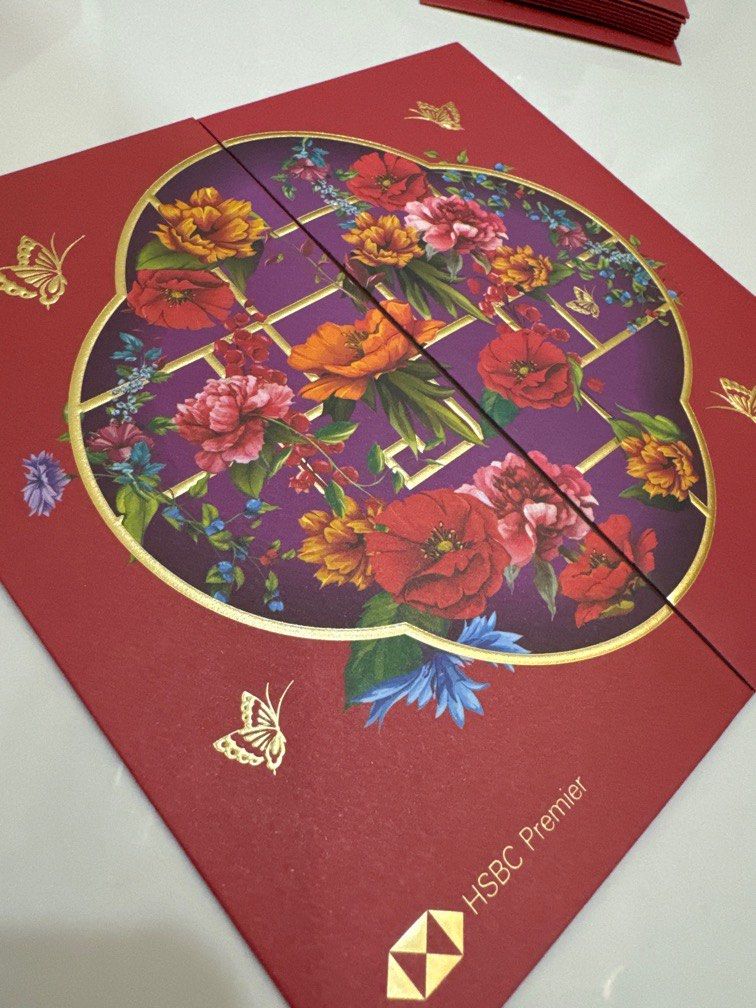 HSBC 2025 Premier red packets on Carousell