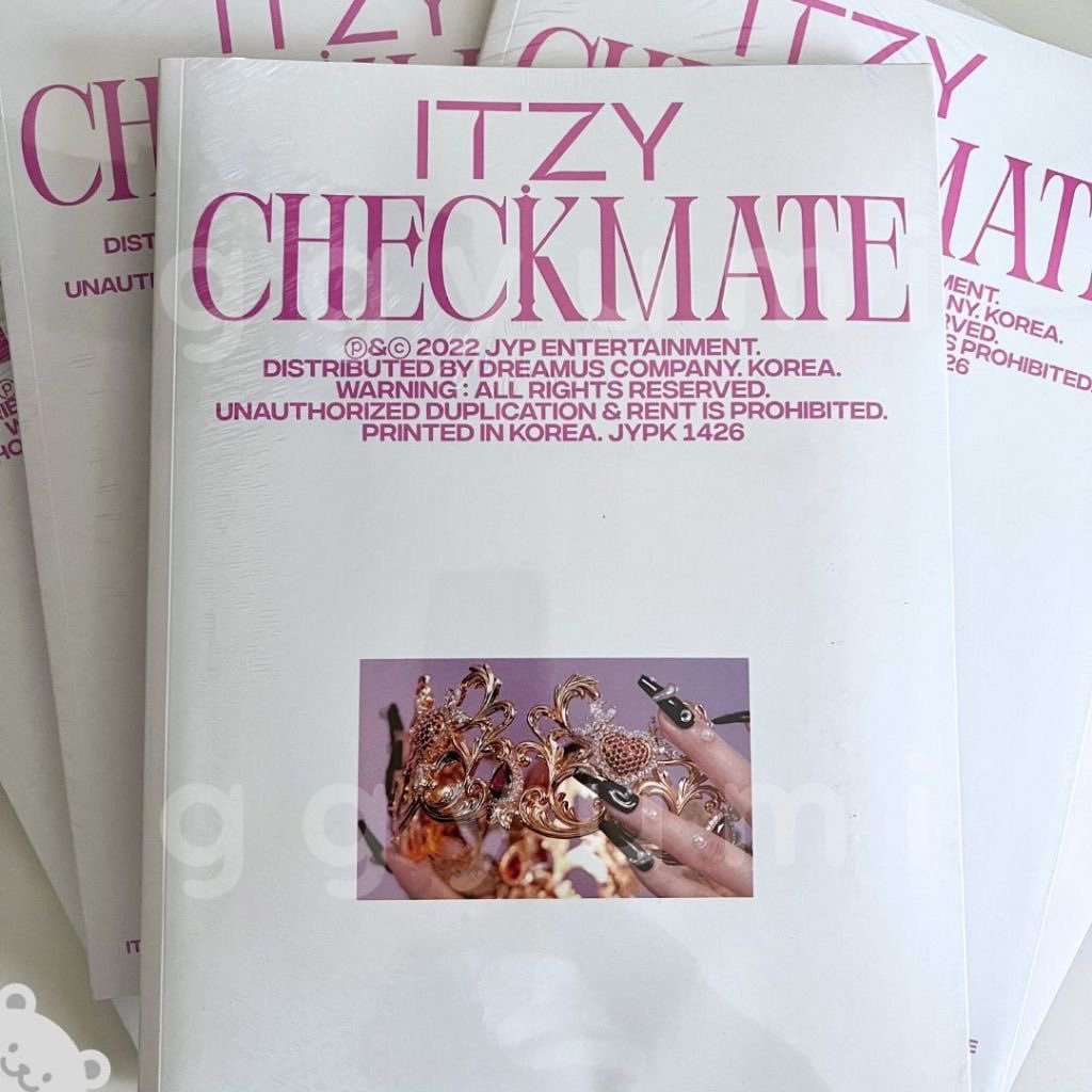 ITZY Checkmate - Standard ver sealed album - Yeji Lia Ryujin Yuna ver ...