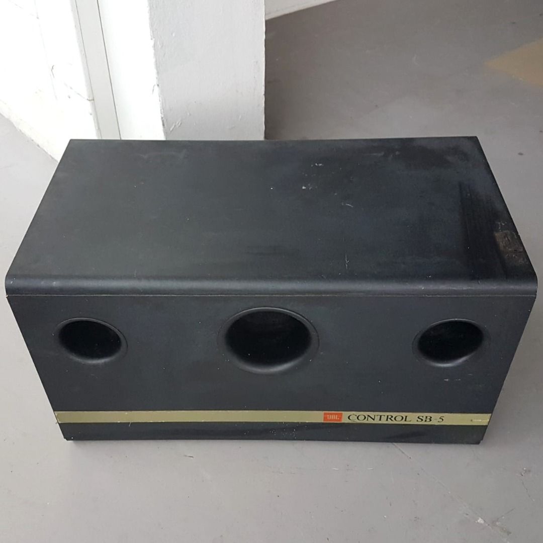 JBL Sound System, JBL CONTROL SB-5 Model, USA, 120 Watts, JBL Subwoofer, Woofer Speaker, Bass ...