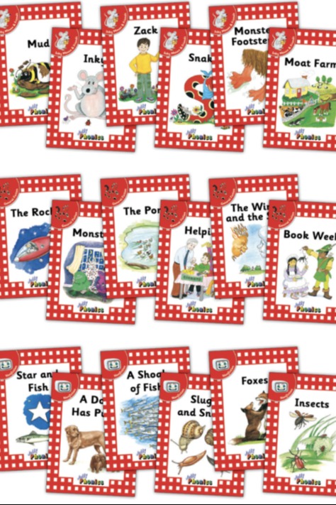 Jolly Phonics Red Readers Books - Level 1 Complete Set, Hobbies & Toys ...