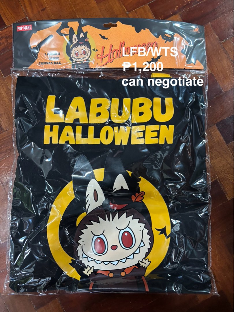 Labubu Halloween Tote bag, Hobbies & Toys, Memorabilia & Collectibles ...