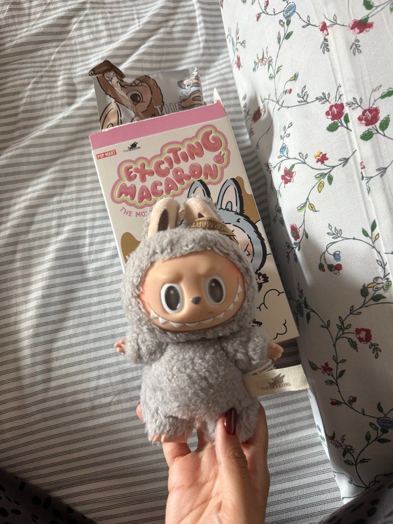 Labubu (Sesame Bean), Hobbies & Toys, Toys & Games on Carousell