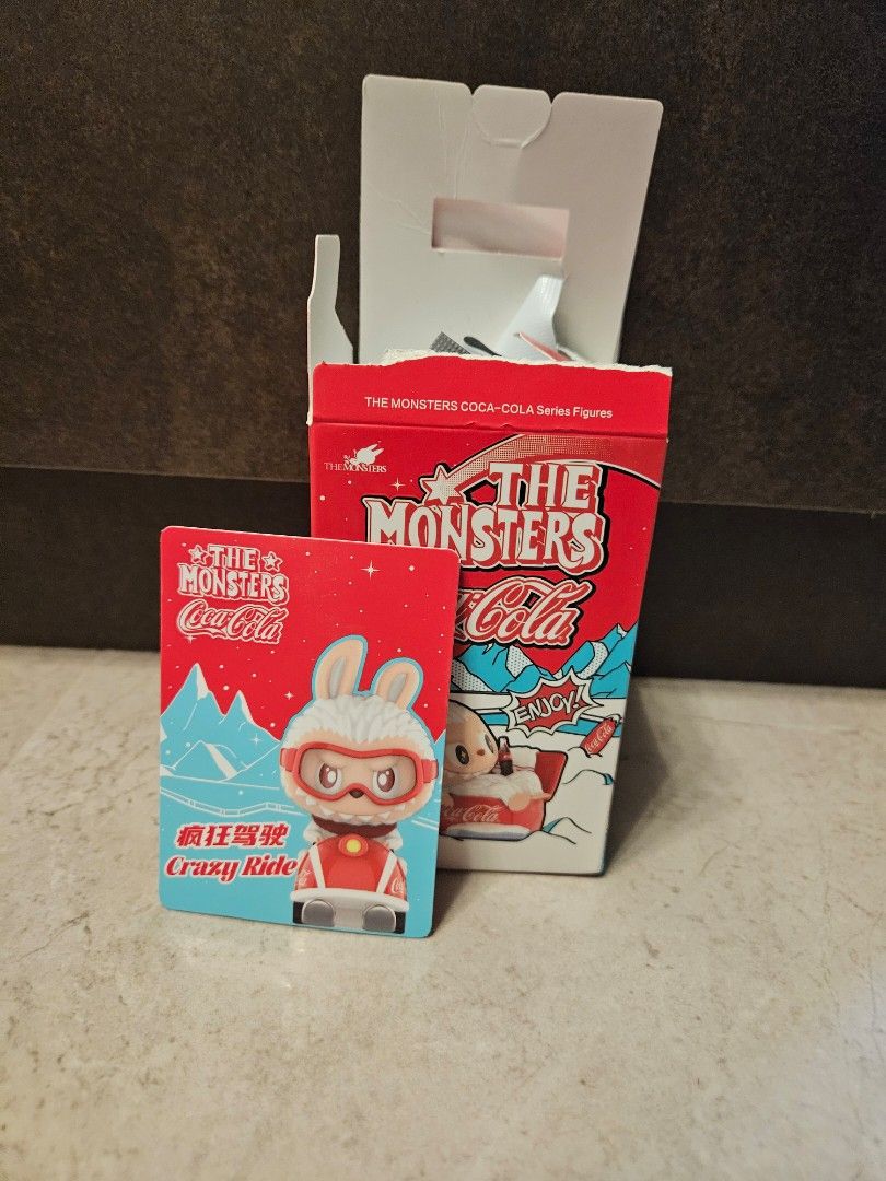Labubu the monsters coca cola crazy ride confirmed design blindbox ...