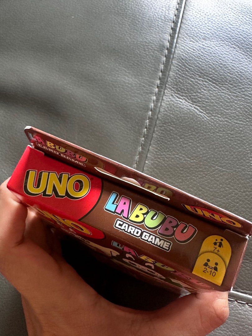 Labubu Uno Card, Hobbies & Toys, Toys & Games on Carousell