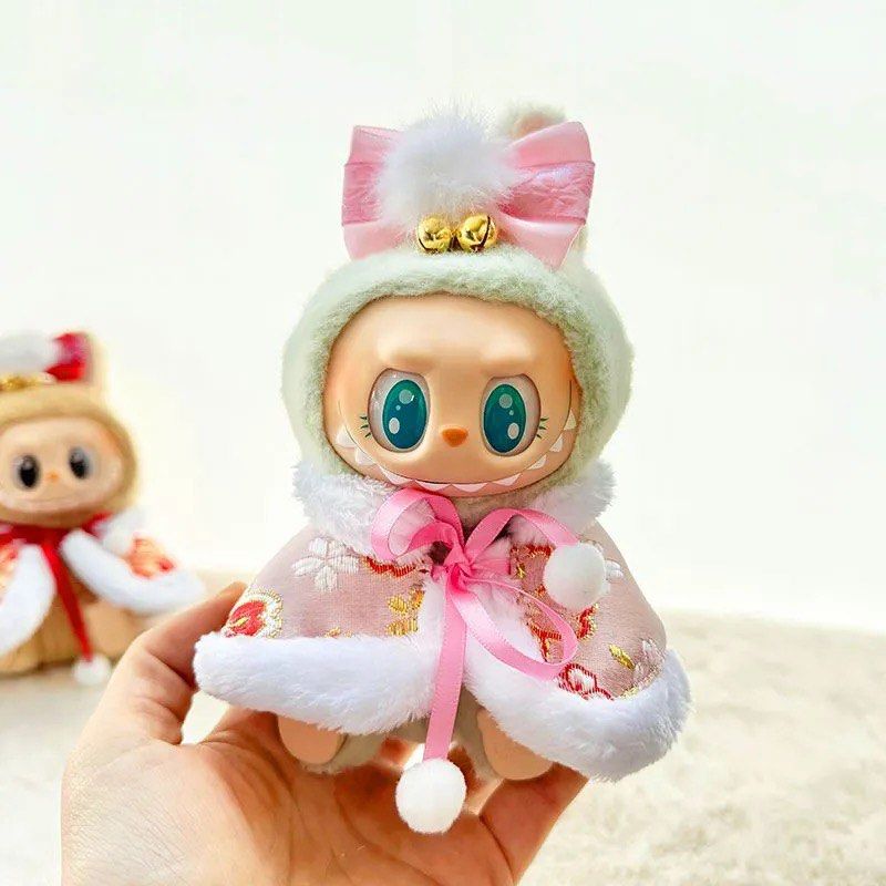Labubu Winter Outfit - Labubu CNY Outfit - Labubu Lion Dance, Hobbies ...
