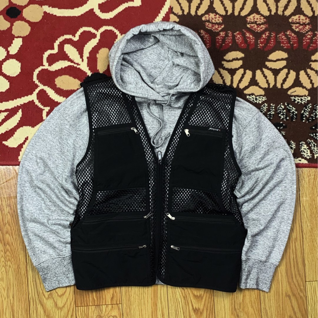 (M) VEST TACTICAL 2D POCKET SPOTEX | FISHING VEST | VEST TACTICAL ...