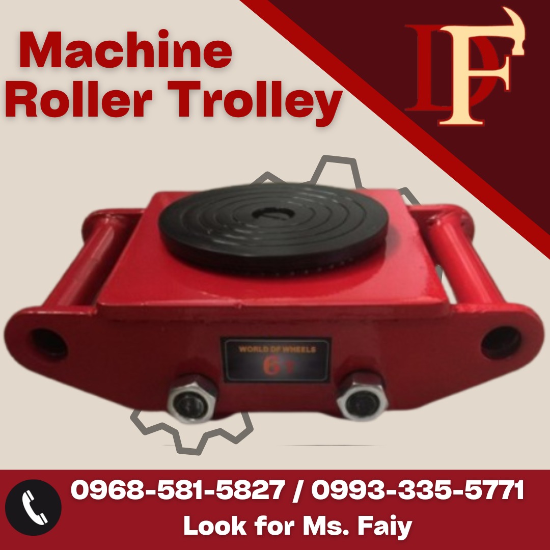 Machine Roller Trolley, Commercial & Industrial, Construction Tools ...