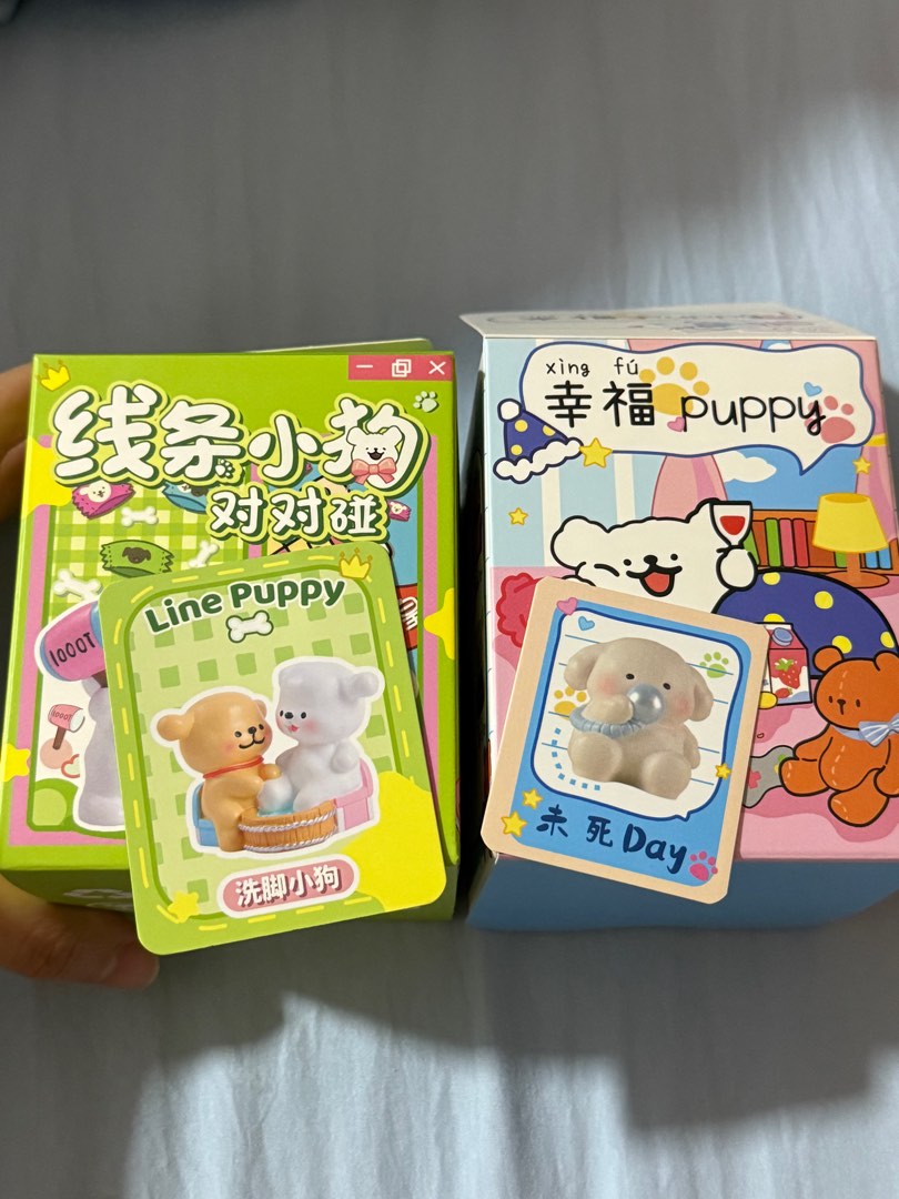 maltese line dog blind box figurines, Hobbies & Toys, Toys & Games on ...