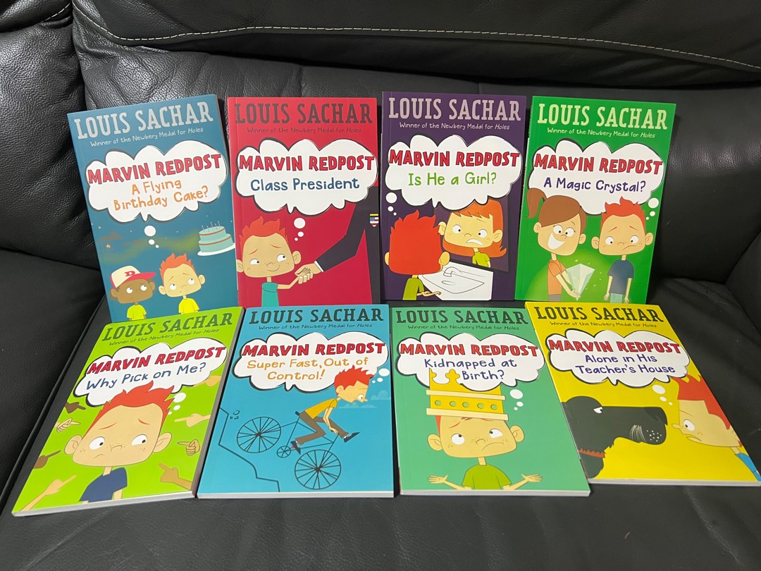 【現貨】Marvin Redpost 8冊橋樑章節書小達人點讀版/這是一套初級章節書，來自美國知名的童書作家 Louis Sachar 的校園 ...