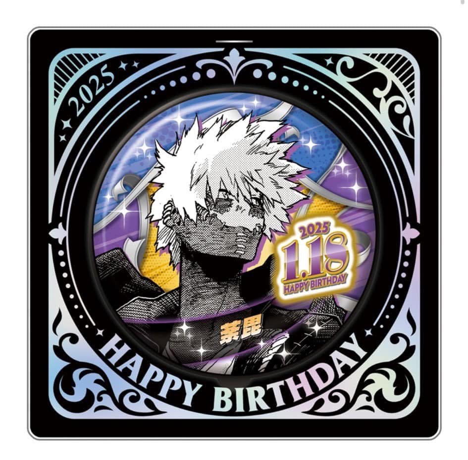 MHA Dabi Birthday Can badge 2025, Hobbies & Toys, Toys & Games on Carousell