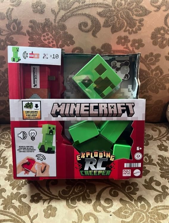 Minecraft Exploding RC Creeper Car & DLC Code, Hobbies & Toys, Toys ...