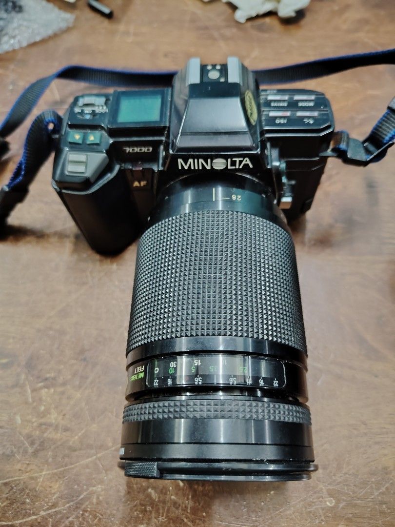 Minolta 7000 SLR Camera with Flash - selling as is., Photography ...