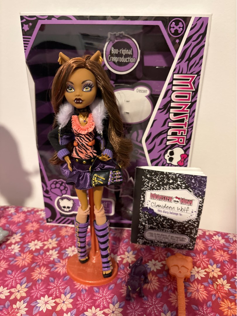 Monster High Clawdeen Wolf Reproduction, Hobbies & Toys, Toys & Games ...