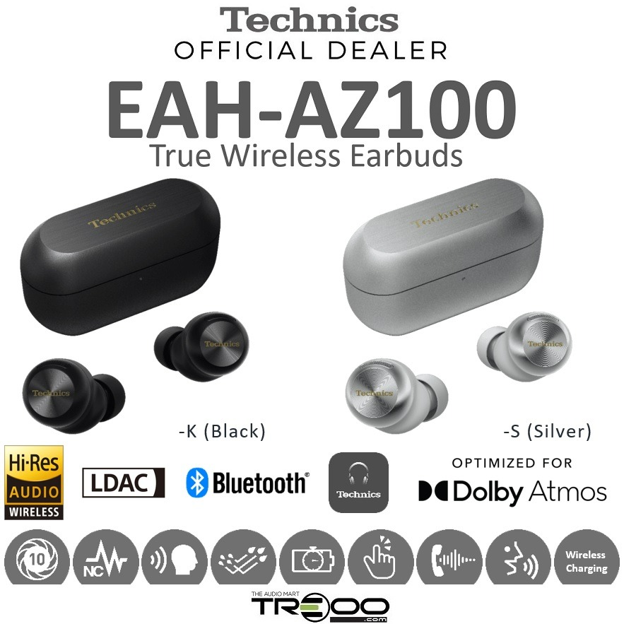 [Official]($20 Cashback!) Technics EAH-AZ100 True Wireless Bluetooth ...