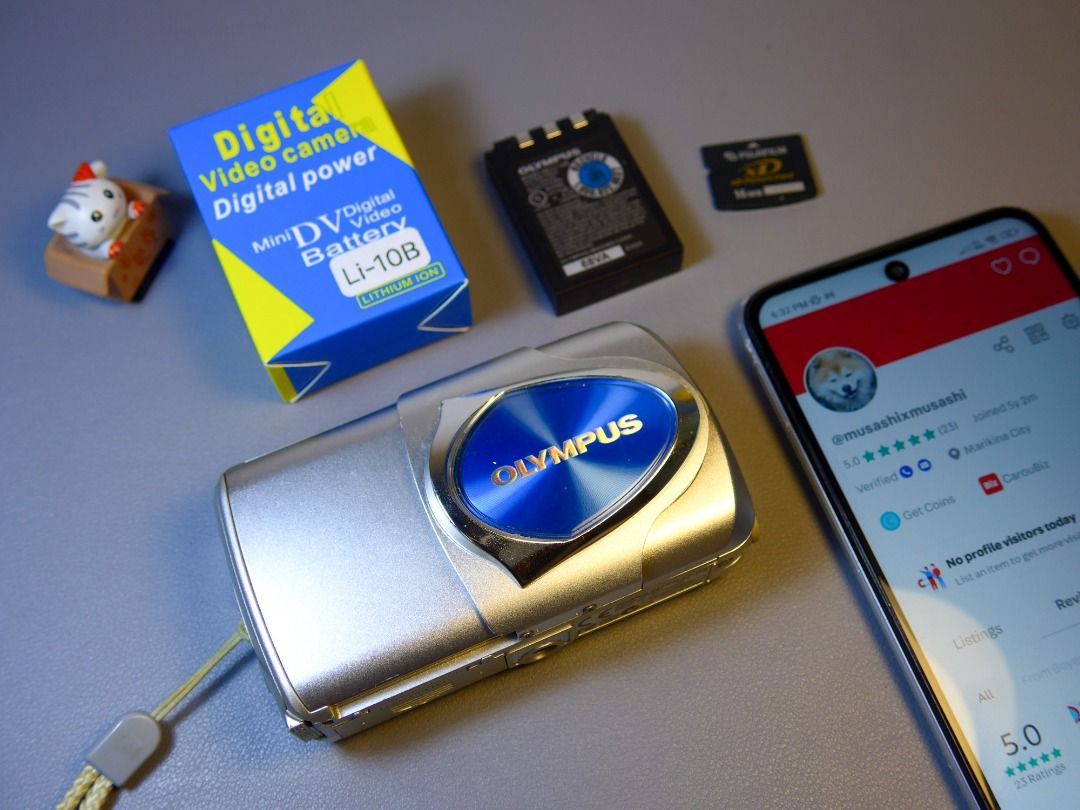 Olympus mju 10 Digital, Photography, Cameras on Carousell