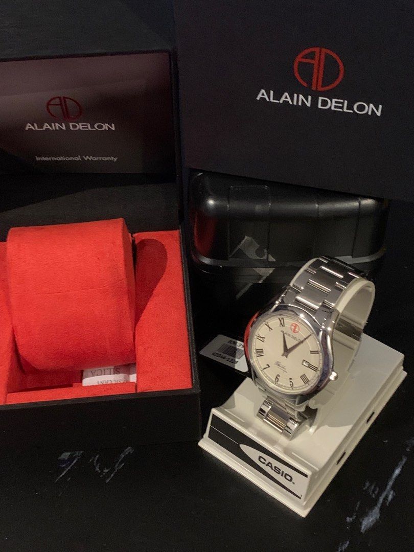 Original ALAIN DELON Watch, Men's Fashion, Watches & Accessories ...