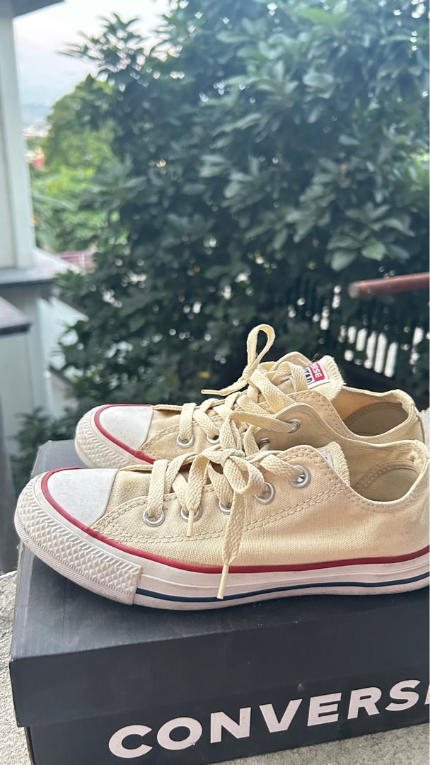 ORIGINAL CONVERSE ALL STAR (SAND), Women's Fashion, Footwear, Sneakers ...