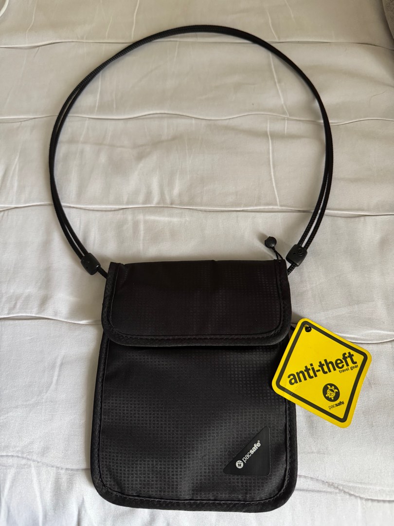 Pacsafe Mini Neck/Sling Body Bag, Men's Fashion, Bags, Sling Bags on ...