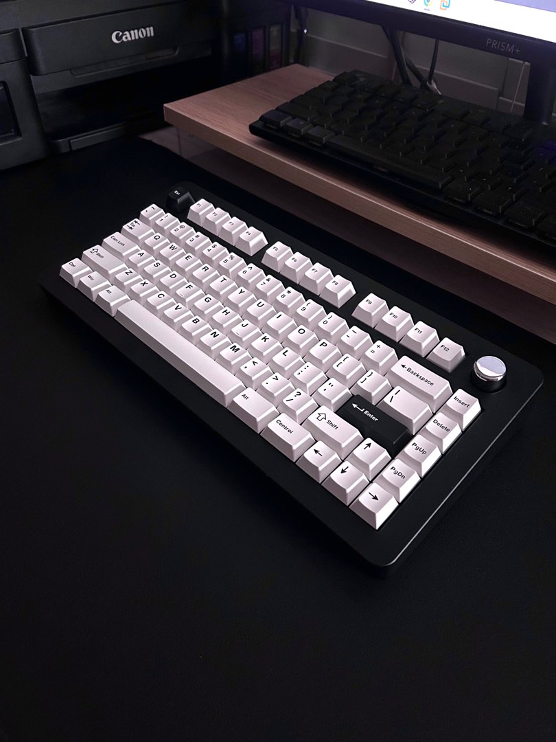 Paragon - 75% Custom Keyboard (Wuque Studio WS PBT BOW keycaps) - Fully ...