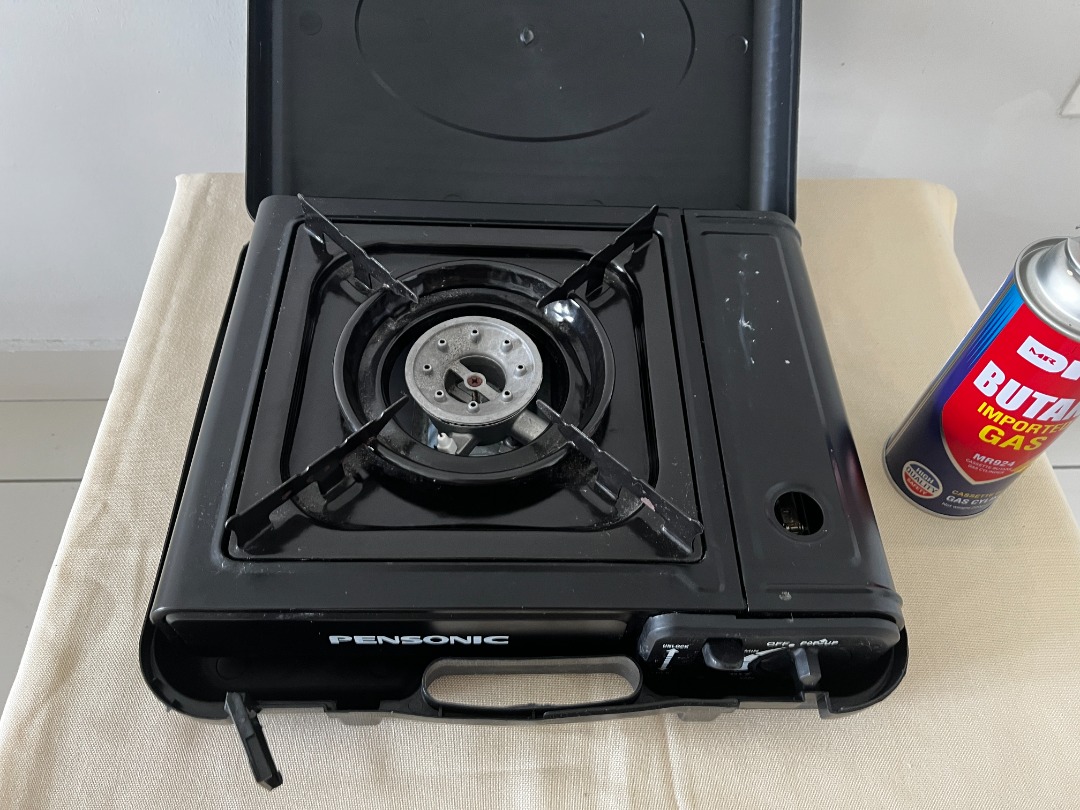 Pensonic Portable Gas Stove + almost full butane gas, TV & Home ...