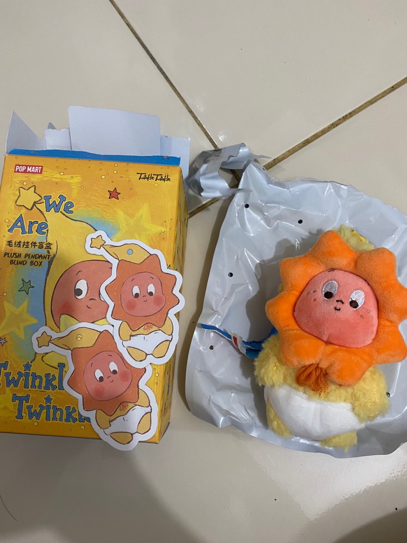 POP MART We are Twinkle Twinkle Series Plush Pendant Blind Box Action ...