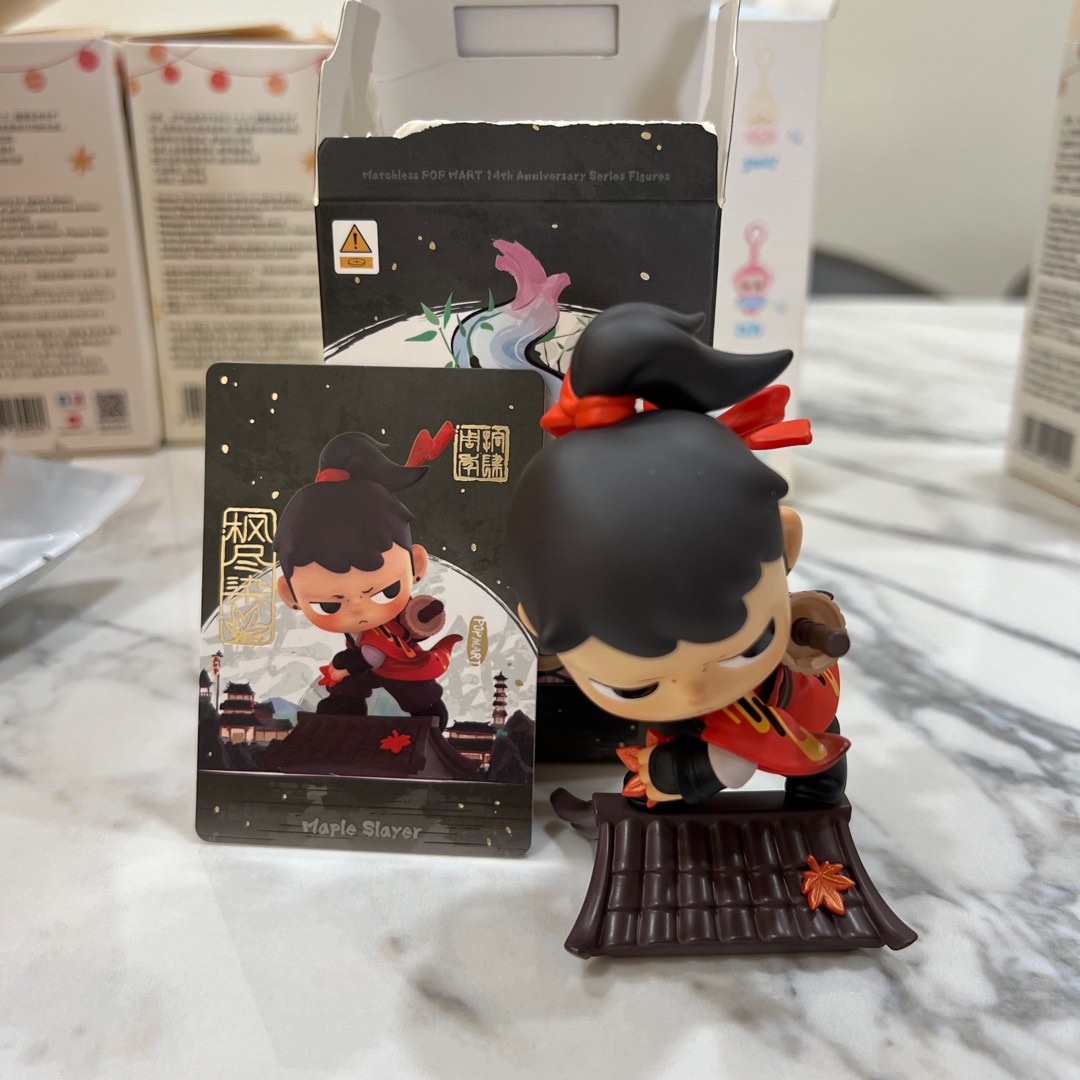 Popmart matchless 14th anniversary series figure (Maple Slayer ...