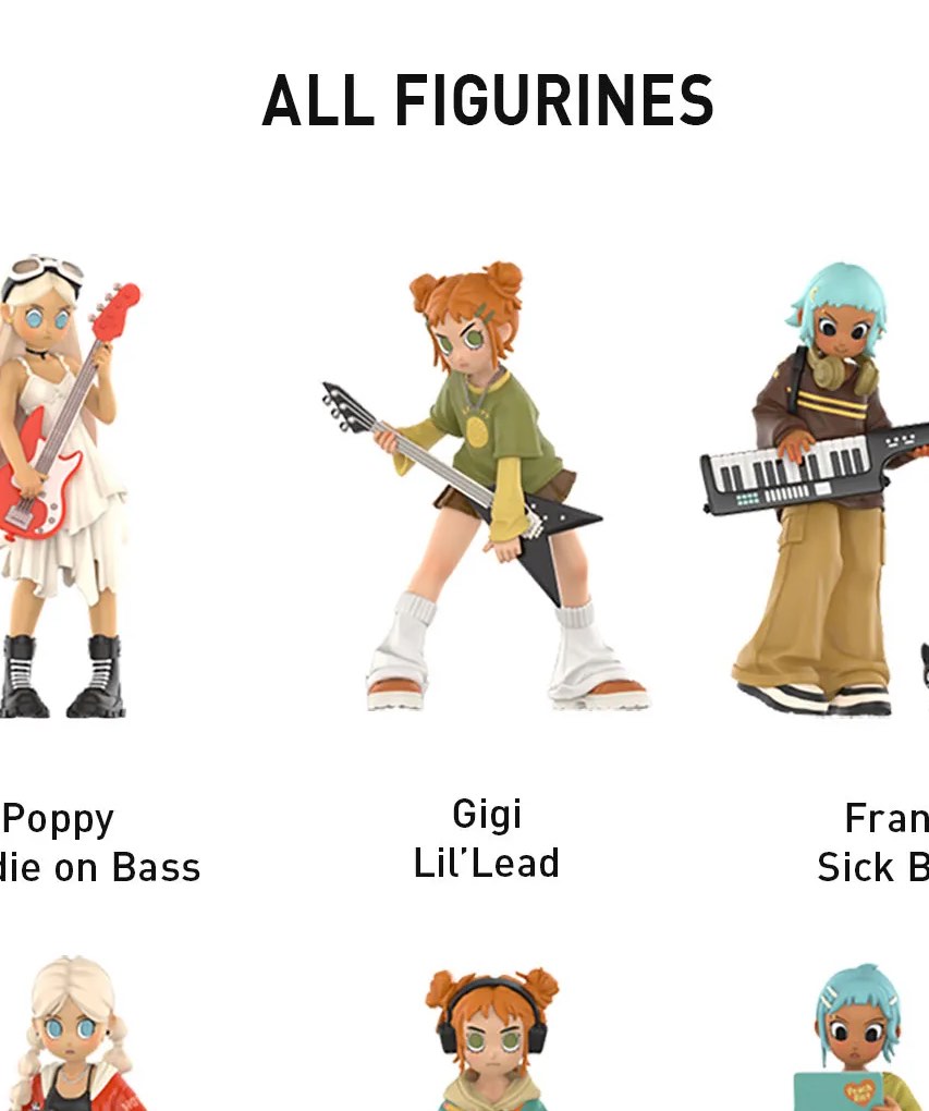 POPMART Peach Riot figure - GIGI, Lil Lead, Hobbies & Toys, Toys ...