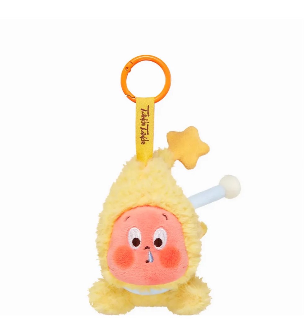 Popmart We are twinkle twinkle plush pendant (authentic) BNIF, Hobbies ...