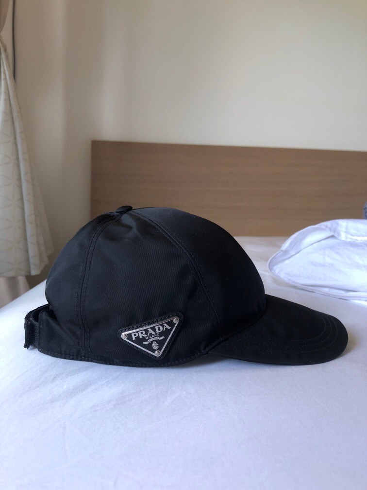Prada ReNylon Cap, Men's Fashion, Watches & Accessories, Caps & Hats on ...