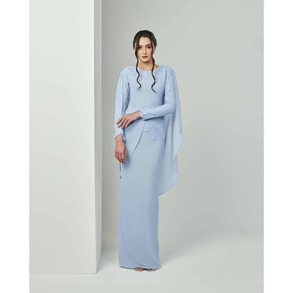 QISZAR EVARA LUXE, Women's Fashion, Muslimah Fashion, Baju Kurung ...