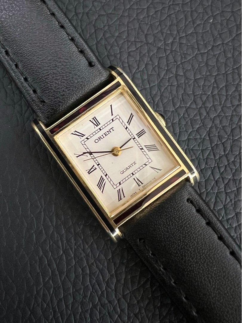 Rare Vintage Orient Tank Roman Dial Watch, Men's Fashion, Watches ...