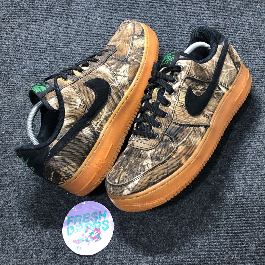 Real tree air force 1, Men's Fashion, Footwear, Sneakers on Carousell