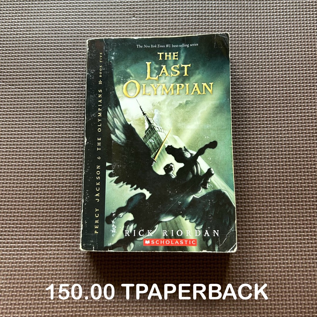 Rick Riordan - The Last Olympian, Hobbies & Toys, Books & Magazines ...