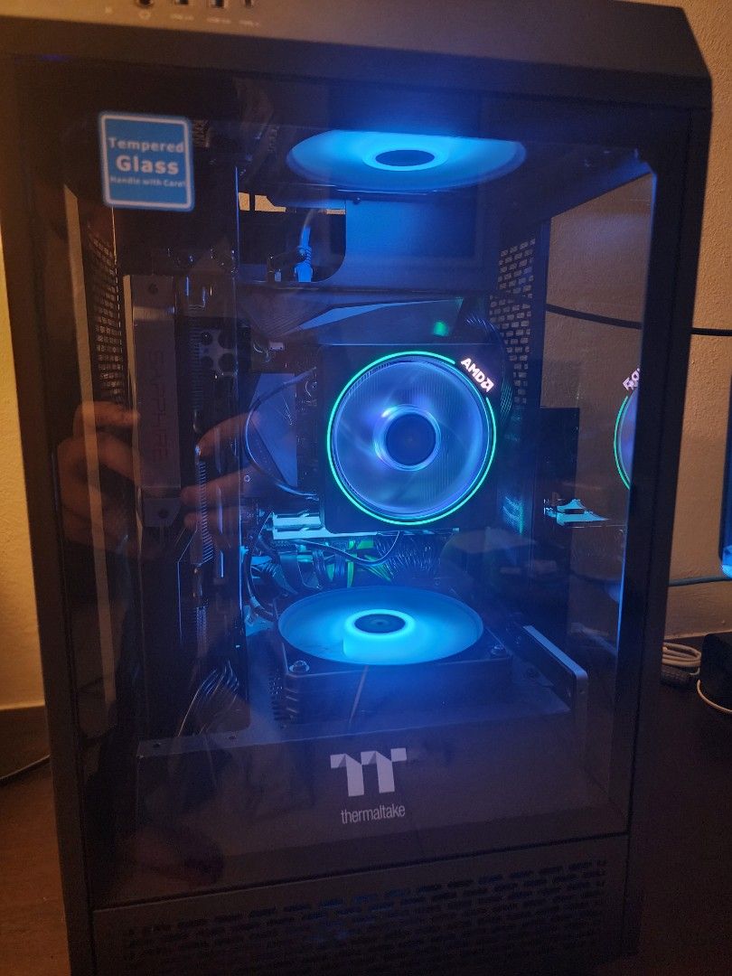 Ryzen 7 5700X3D + RX6800 XT ITX Gaming PC, Computers & Tech, Desktops ...