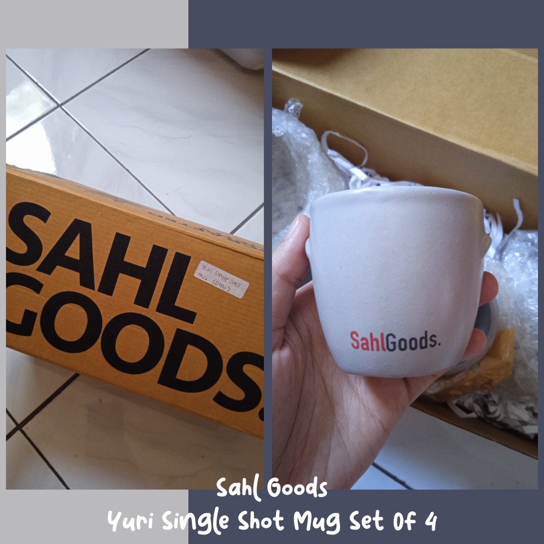 Sahl Goods | Yuri Single Shot Mug | Set of 4 | Tea Cup Set | Espresso ...