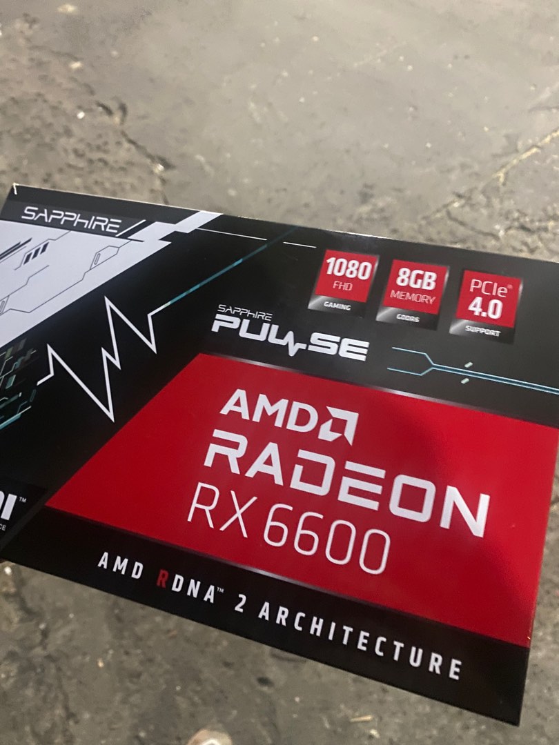 Sapphire pulse rx6600, Computers & Tech, Desktops on Carousell