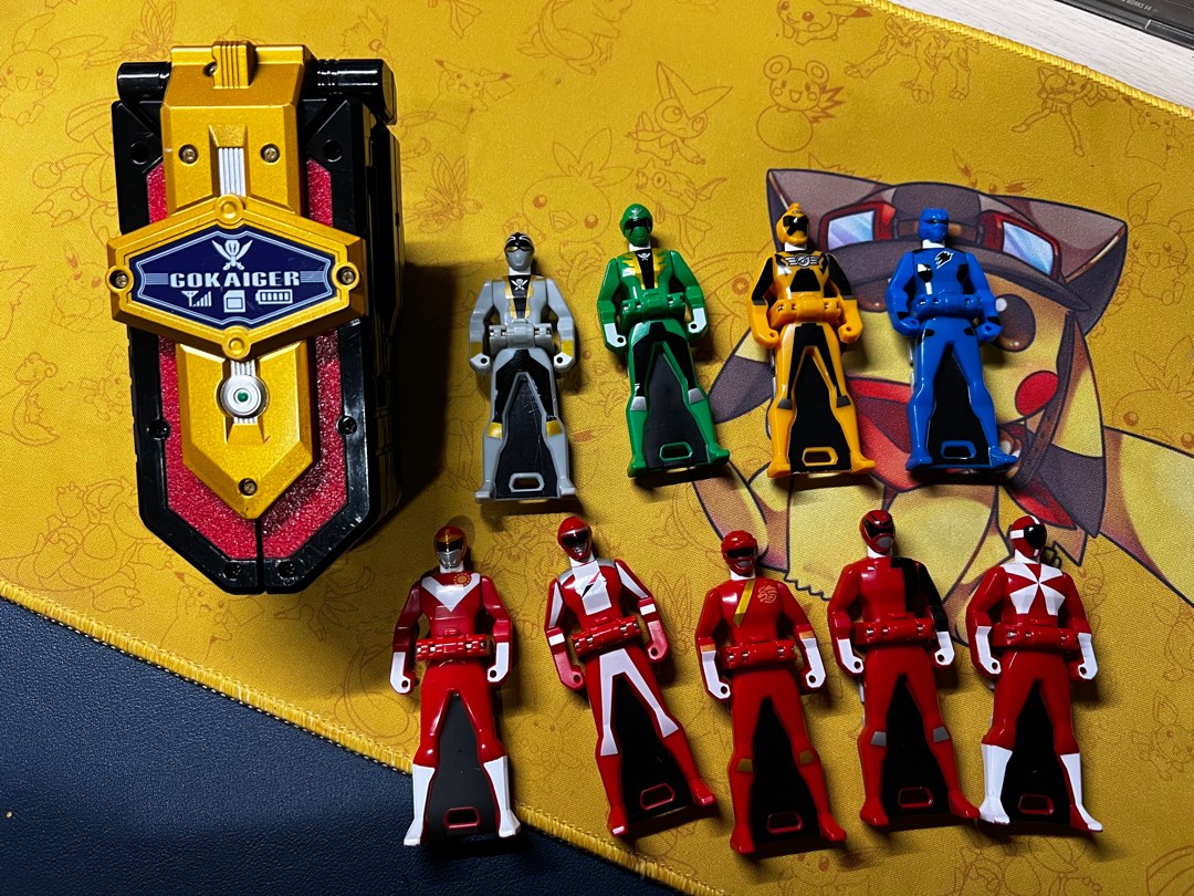 Sentai DX Gokaiger Mobirate Set, Hobbies & Toys, Toys & Games on Carousell