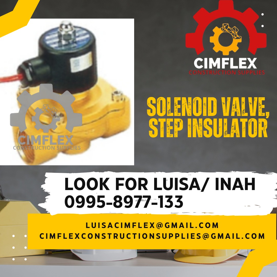 Solenoid Valve, Step Insulator, Commercial & Industrial, Industrial ...