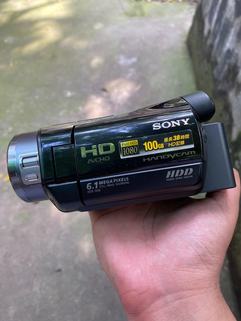 SONY HDR SR-8 W NIGHT VISION HANDYCAM/CAMCORDER (RARE UNIT), Photography, Cameras on Carousell