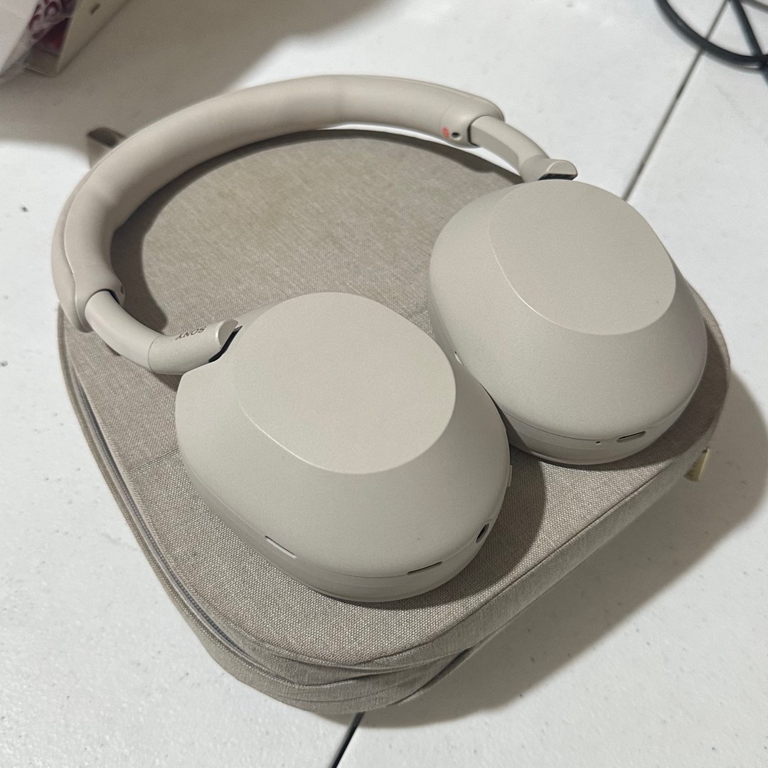 Sony XM5 WH-1000XM5 Wireless Noise-Canceling Headphones, Audio ...