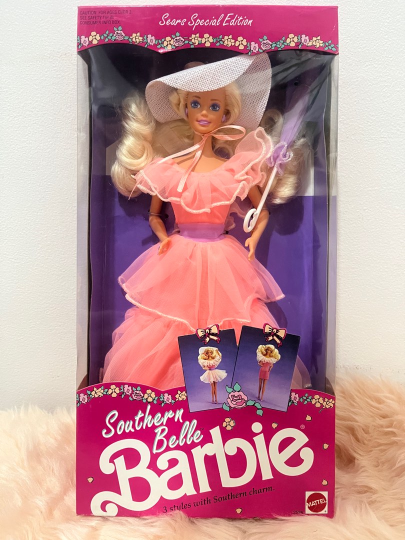 Southern Belle Barbie doll NRFB (Sears Special Edition), Hobbies & Toys ...