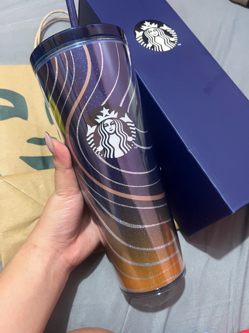 Starbucks 2024 indigo cold cup, Furniture & Home Living, Kitchenware ...