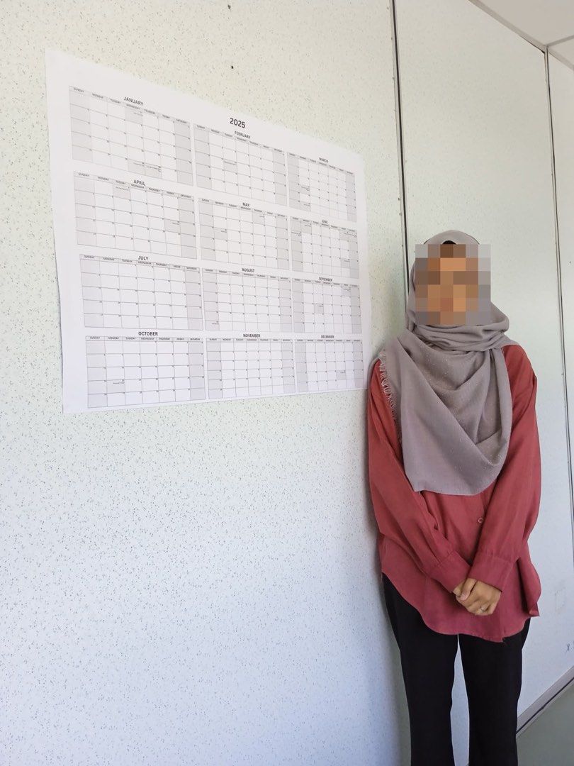 Super Big Whole Year Calendar, Hobbies & Toys, Stationery & Craft ...