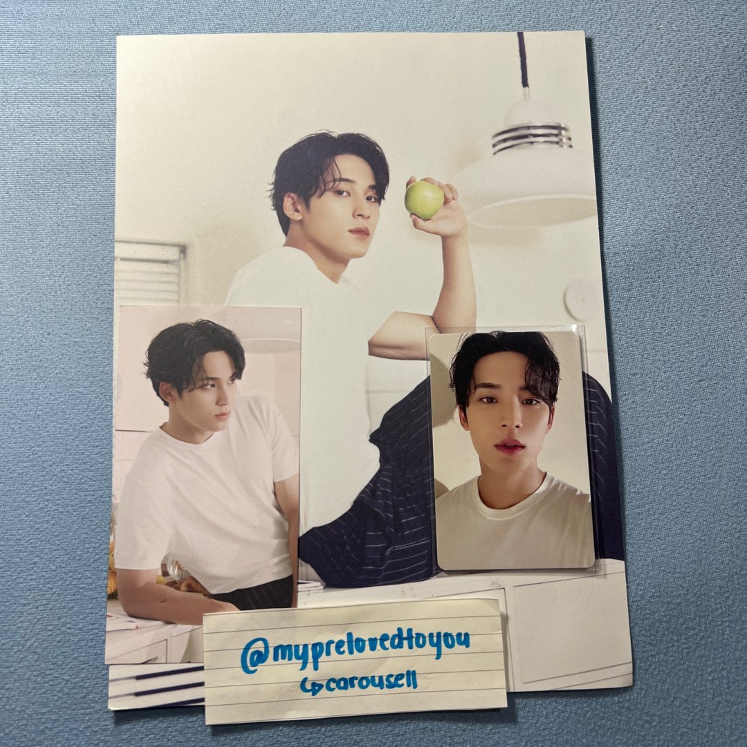 SVT SEVENTEEN MINGYU SG2024 SEASON GREETINGS ABOUT TIME CARD POSTCARD ...