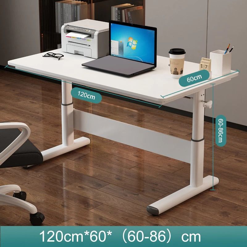 Table Ergonomic Table Height Adjustable PC Gaming Table Office Table ...
