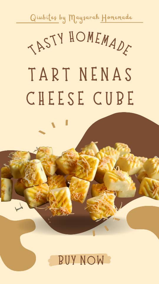 TART CUBE CHEESE PREMIUM, Food & Drinks, Homemade Bakes on Carousell