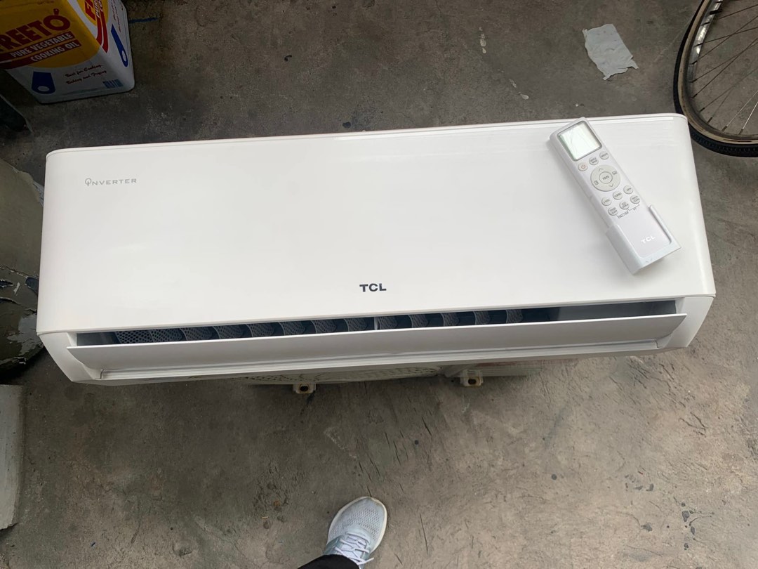 TCL 1.5HP Split type aircon (Inverter), TV & Home Appliances, Air Conditioning and Heating on ...