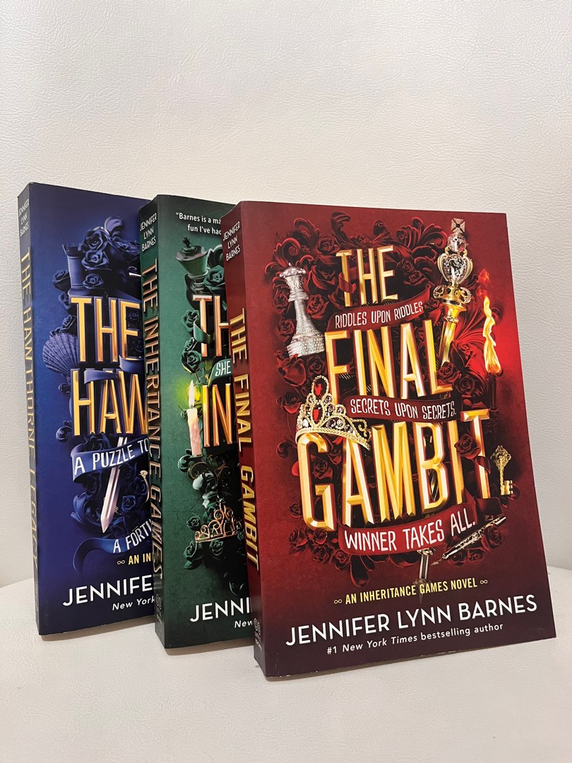 The Inheritance Games Book Set, Hobbies & Toys, Books & Magazines ...