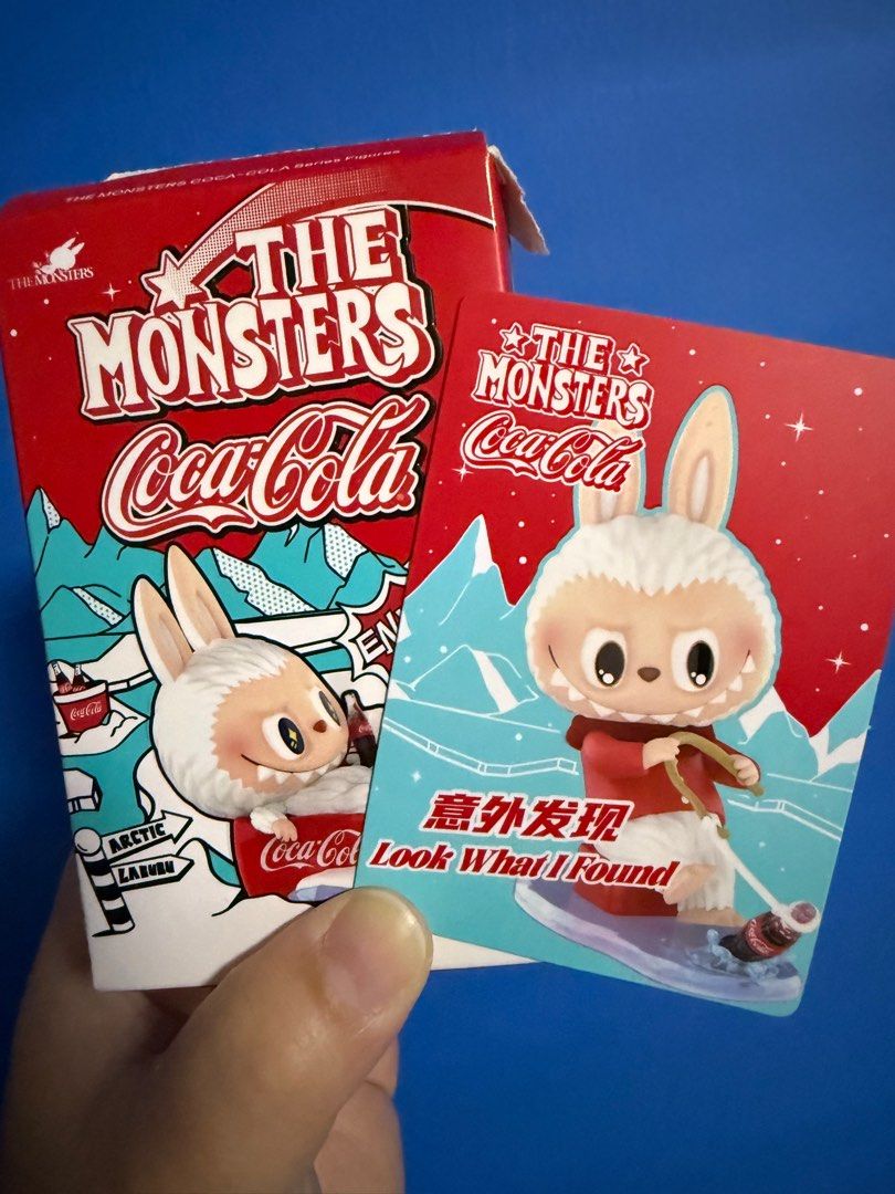 The Monsters Coca-Cola Labubu, Hobbies & Toys, Toys & Games on Carousell